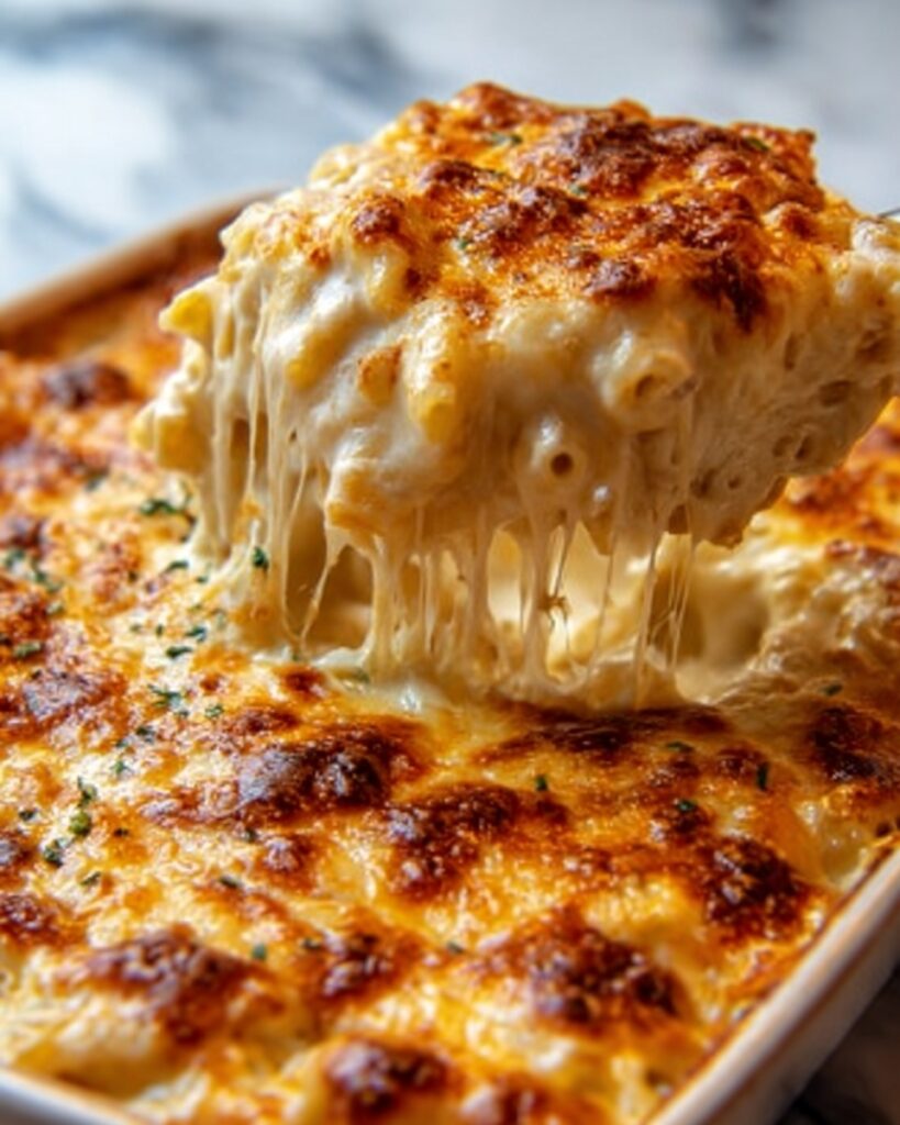 Five Cheese Baked Mac & Cheese – Gourmet Comfort Food